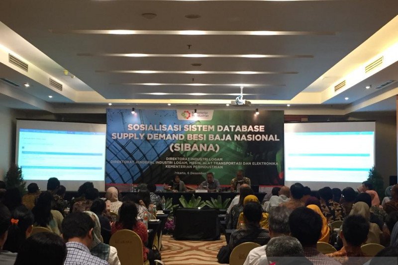 Cegah polemik industri baja, Kemenperin bangun basis data Sibana ...