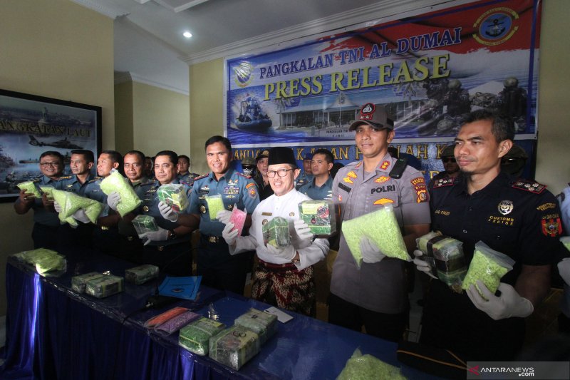 Tim Lanal Dumai gagalkan penyelundupan narkoba dari China - ANTARA News