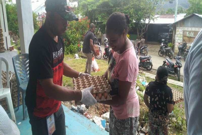Pemprov Papua Distribusikan 9 251 Paket Sembako Bagi Warga Terdampak