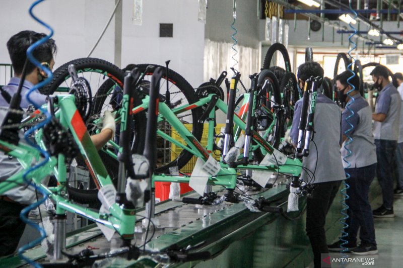 Produksi sepeda polygon - ANTARA News Jawa Timur