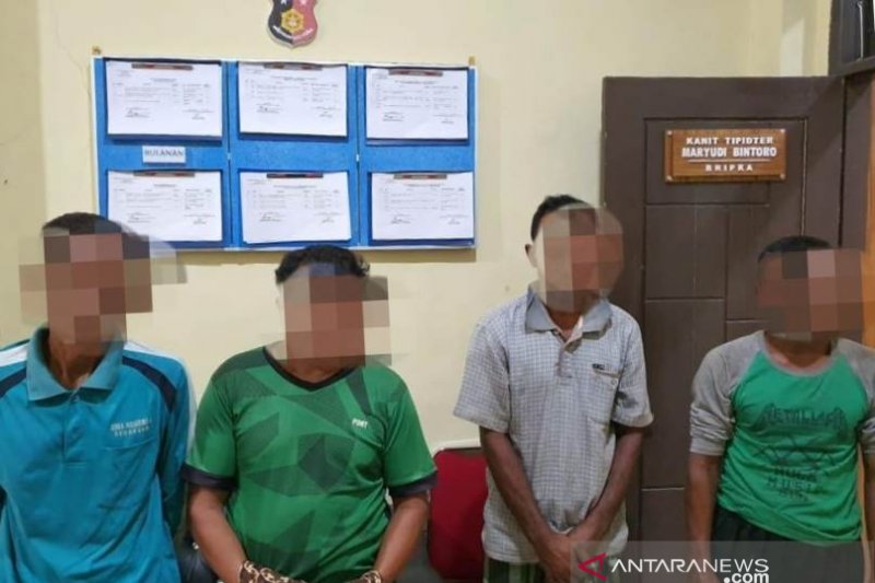 Polisi tangkap dua toke diduga pemodal tambang emas ilegal di Nagan Raya - ANTARA News Aceh