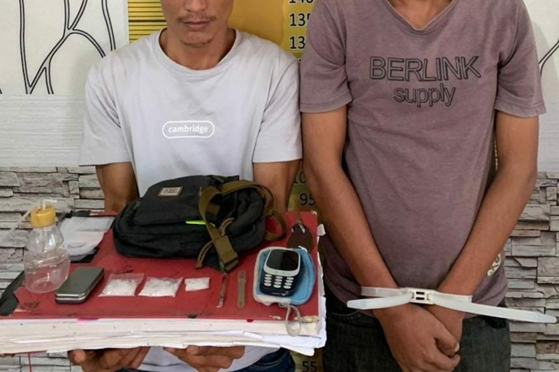 Polisi tangkap dua pengedar narkoba di Langsa - ANTARA News Aceh