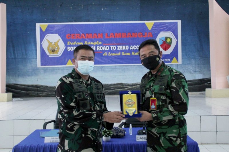 Puslaiklambangjaau sosialisasi RTZA di Lanud Sam Ratulangi - ANTARA ...