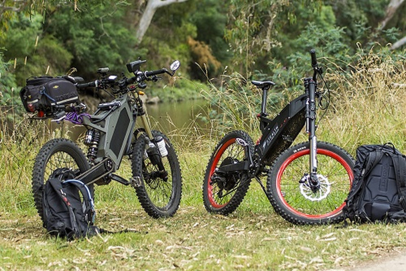 Stealth garap sepeda listrik offroad dan militer