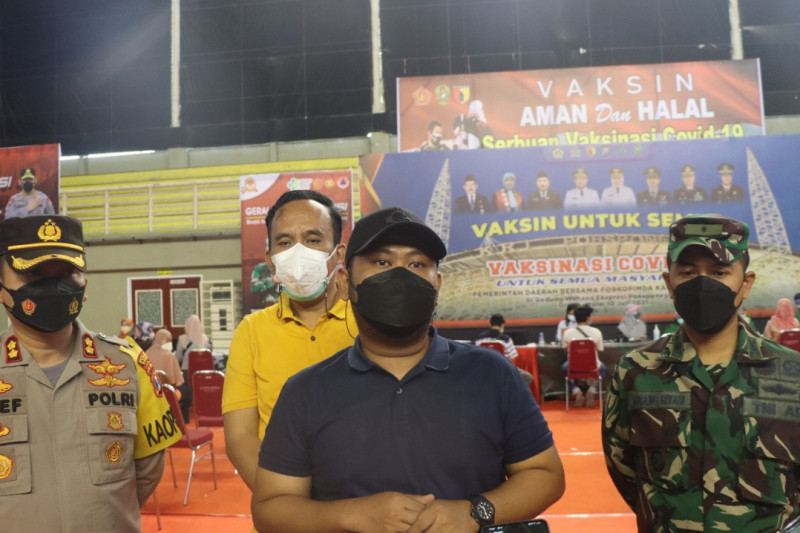 Gedung WEP Gresik jadi pusat vaksinasi untuk semua warga - ANTARA News ...