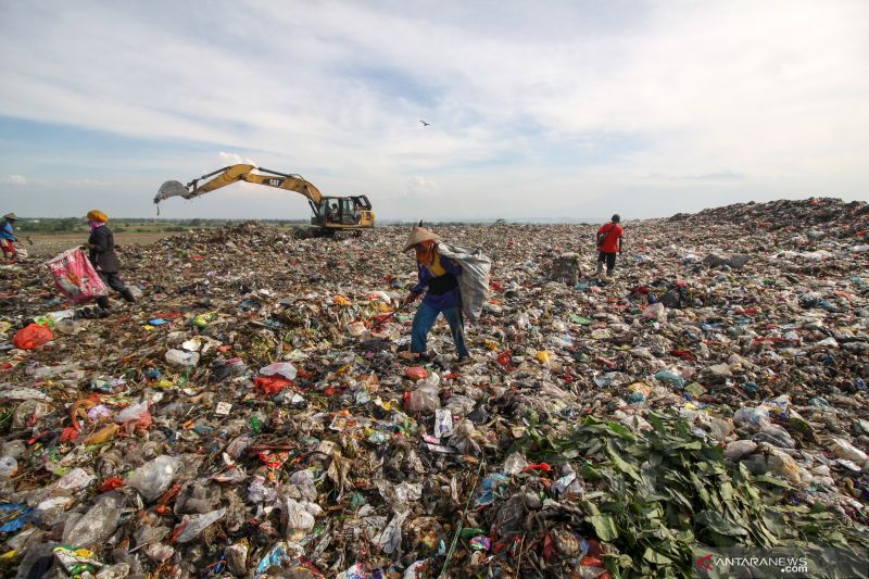 Volume Sampah Di Tpa Jabon Antara News Jawa Timur