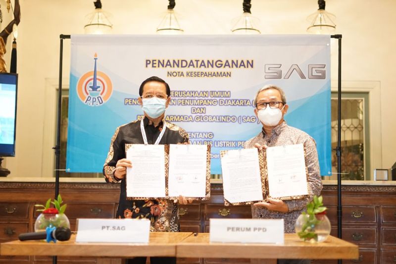 Perum PPD jajaki kerja sama pengadaan bus listrik - ANTARA News