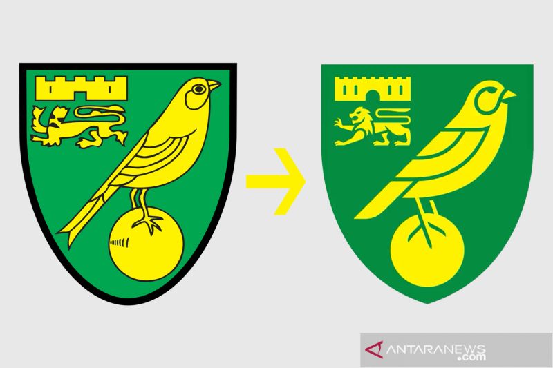Norwich umumkan logo baru yang mulai digunakan musim depan - ANTARA News