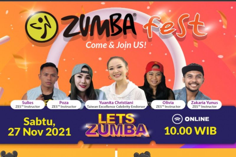 Taiwan Excellence Zumba Fest kembali digelar dengan konsep virtual ...