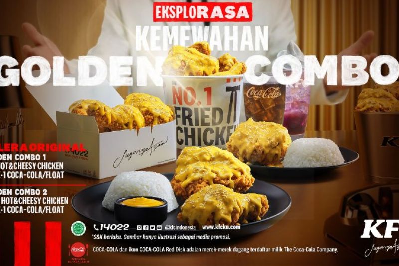 KFC Indonesia hadirkan kembali Hot & Cheesy Chicken dalam Golden Combo ...