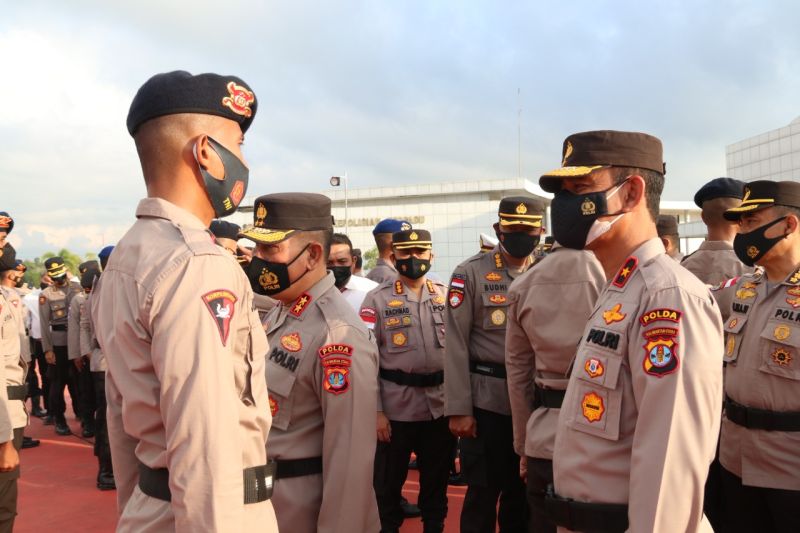Kapolda Kaltara sambut Tamtama Remaja - ANTARA News Kaltara