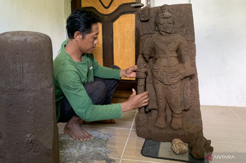 BPCB Jawa Timur akan restorasi arca Agastya dari situs Srigading ...