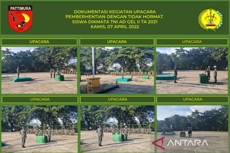 Kodam Pattimura mengklarifikasi pemecatan warga keturunan dari Dikmata ...