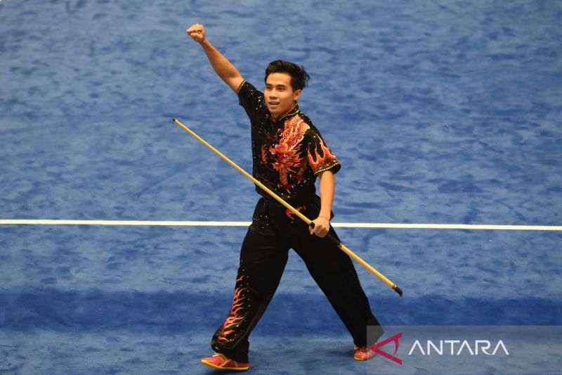 Atlet Wushu Indonesia Sumbang Satu Emas Sea Games Vietnam Antara News