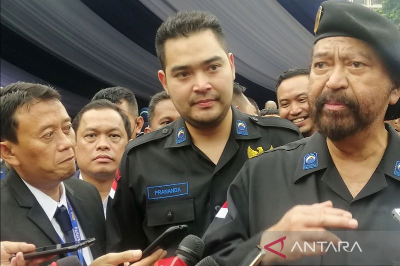 Surya Paloh sebut belum ada parpol yang mendekati NasDem - ANTARA News