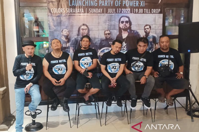 Power Metal luncurkan album "Power XI" tanpa vokalis Arul Efansyah ...