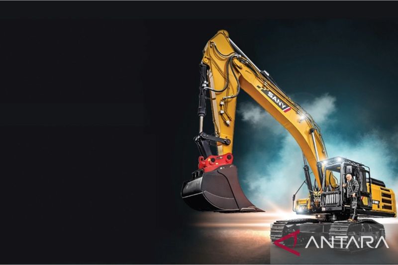 683 unit alat berat Sany excavator laku terjual di Jambi - ANTARA News ...
