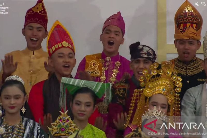Paduan suara Gita Bahana Nusantara awali rangkaian Upacara HUT RI - ANTARA News