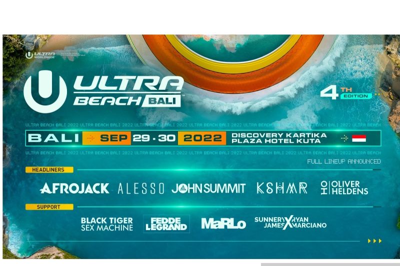 Alesso hingga Afrojack siap meriahkan Ultra Beach Bali - ANTARA News