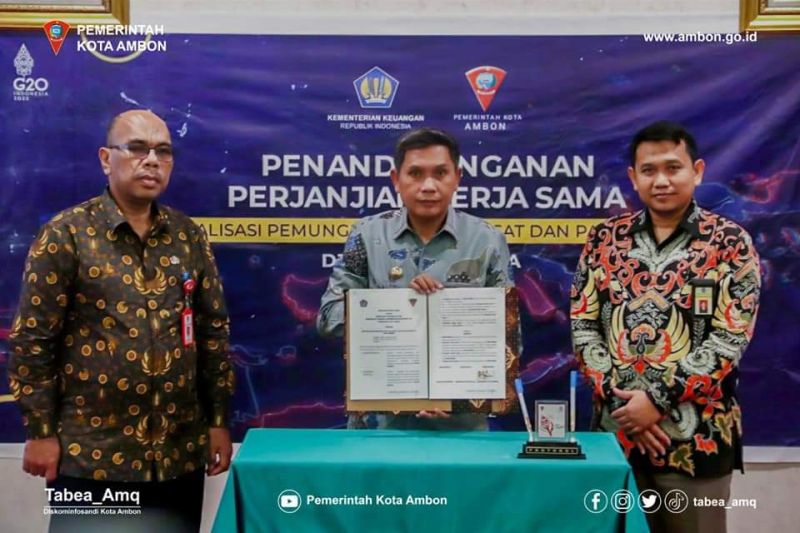 Pemkot Ambon - DJP kerja sama optimalisasi pemungutan pajak, begini penjelasannya - ANTARA News ...