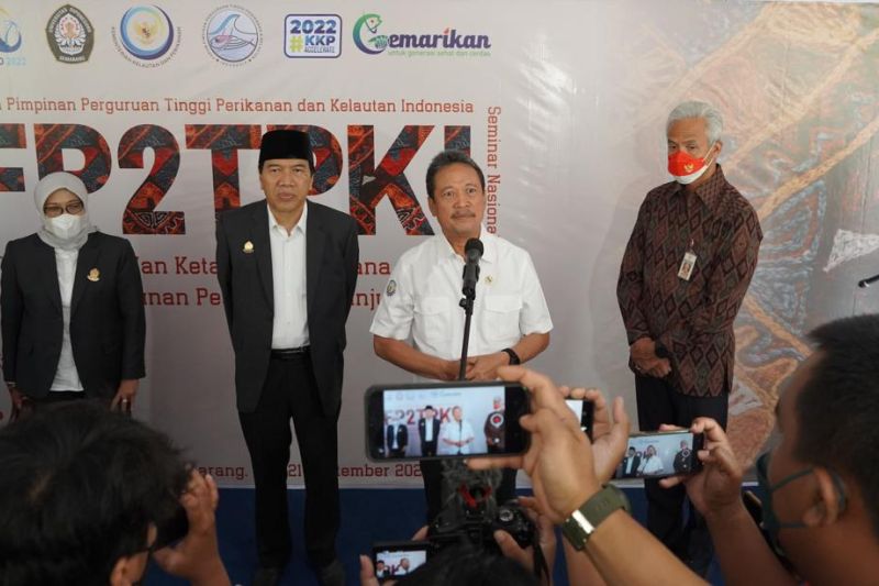 Menteri Trenggono Konsolidasikan Ekonomi Biru Bersama Pimpinan ...