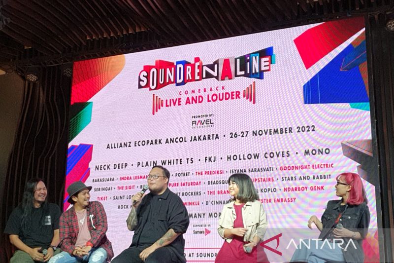 Soundrenaline 2022 "comeback" siap guncang Ibu Kota Jakarta - ANTARA News