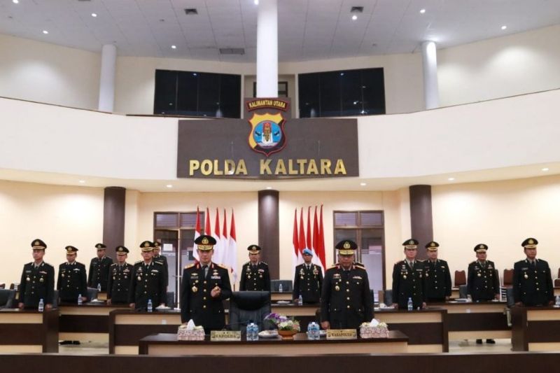 Kapolda Kaltara ikuti vidCon upacara peringatan Hari Kesaktian Pancasila - ANTARA News Kaltara