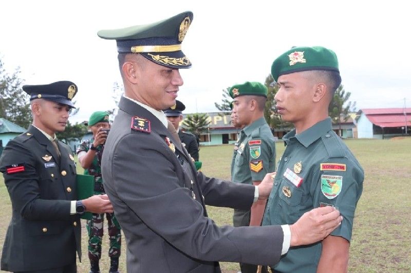 Empat prajurit Yonif 756/WMS mendapat penghargaan Kasad - ANTARA News Papua