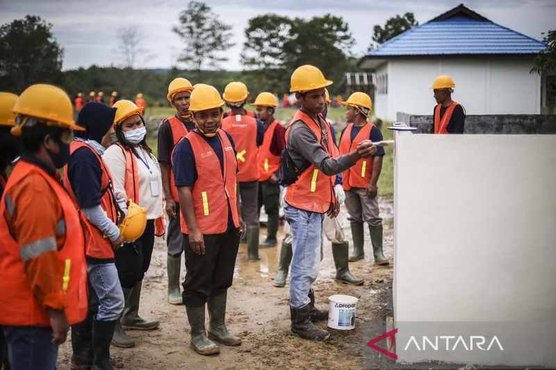 Pelatihan pekerja konstruksi Ibu Kota Negara (IKN) Nusantara - ANTARA News