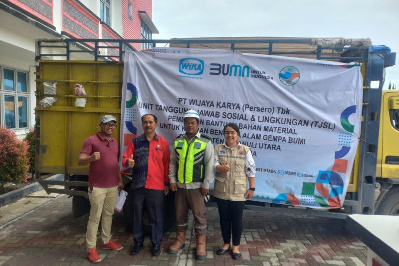 WIKA Peduli-Tanggap Bencana, Berikan Bantuan Bagi Masyarakat Tapanuli - ANTARA News