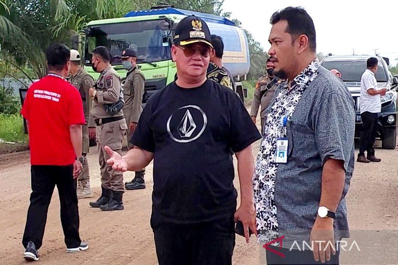 Jalan lingkar selatan Sampit diharapkan bertahan hingga Desember - ANTARA News Kalimantan Tengah ...