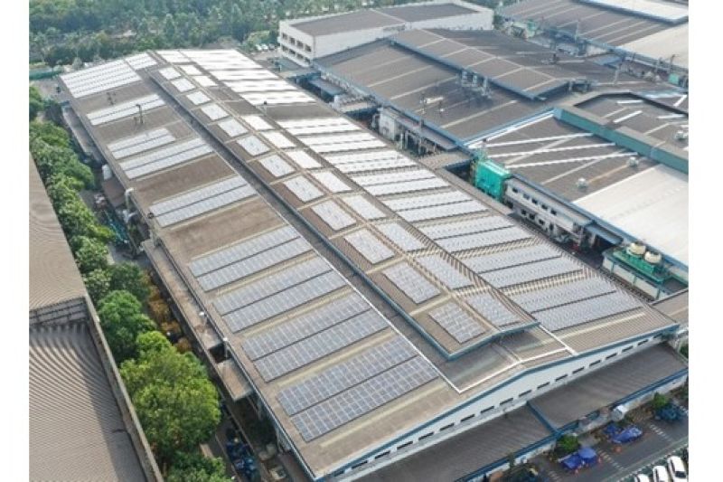 Inauguration Ceremony for Solar Power Generation Facility at Hitachi ...