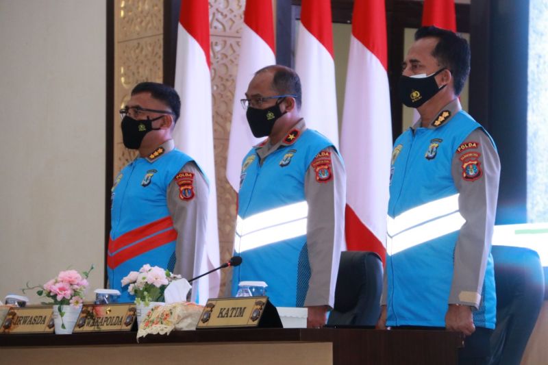 Wakapolda Kaltara pimpin Sidang Terbuka Penentuan Kelulusan Rikkes II Penerimaan Tamtama Polri ...