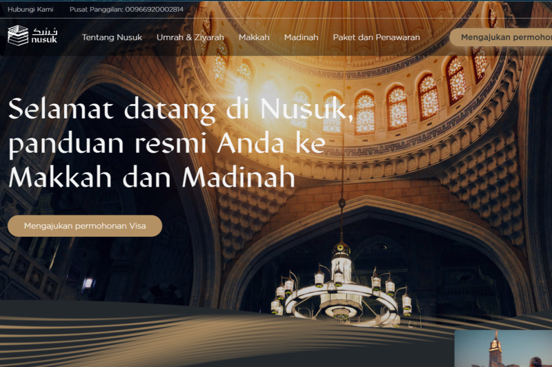Nusuk, platform layanan terintegrasi untuk umrah hadir di Indonesia ...