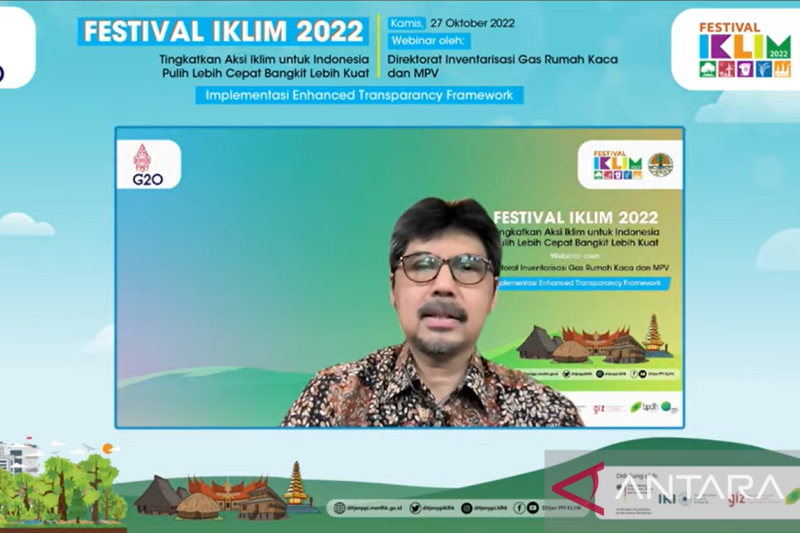 KLHK soroti pentingnya MRV sebagai transparansi pemenuhan aksi iklim - ANTARA News