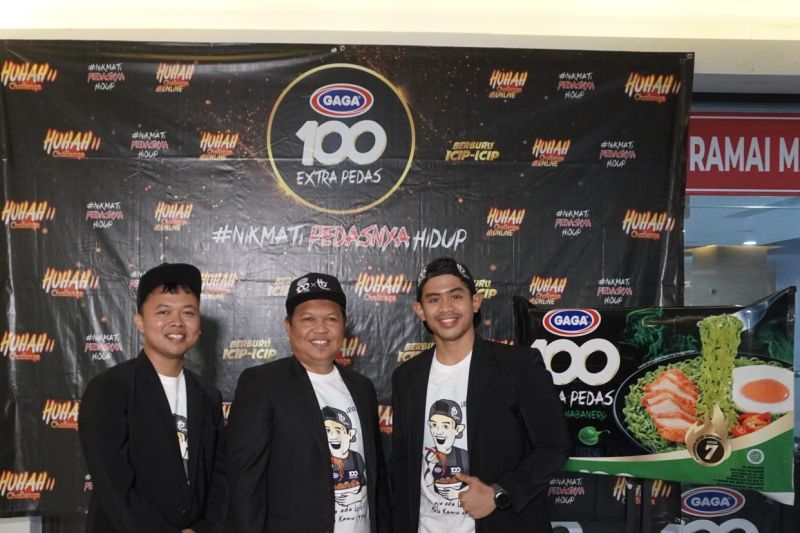 Mie Gaga luncurkan Mie Gaga 100 Extra Pedas Habanero Level 7. - ANTARA ...
