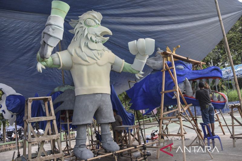 Pembuatan maskot Cira Porprov Jawa Barat - ANTARA News Jawa Barat