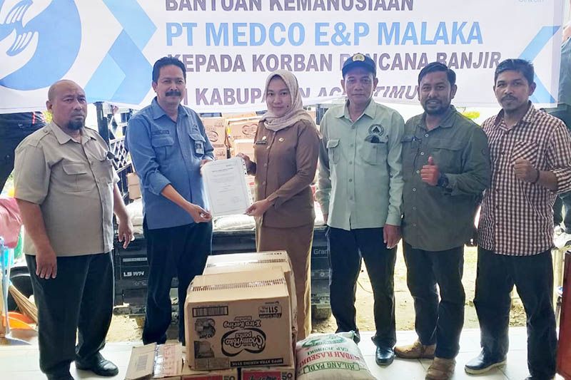 Medco salur sembako untuk korban banjir di Aceh Timur - ANTARA News Aceh