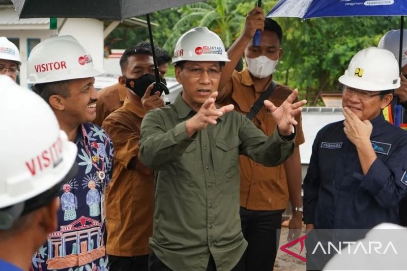 Heru cek proyek rumah pompa Pulomas yang berfungsi hadapi banjir ...