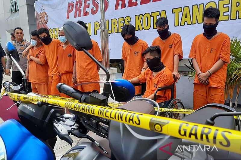 Polisi tangkap dua residivis Curanmor di Tangerang - ANTARA News
