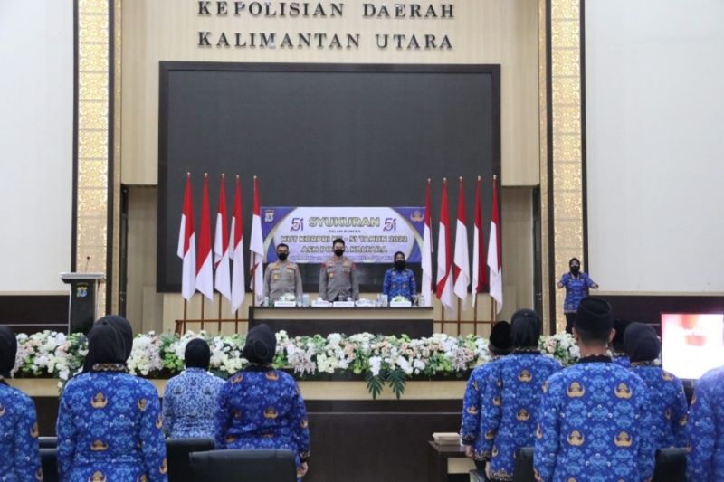 Sambut HUT Korpri 2022, Kapolda: ASN Polda Kaltara harus menjadi prajurit kebhinekaan - ANTARA ...