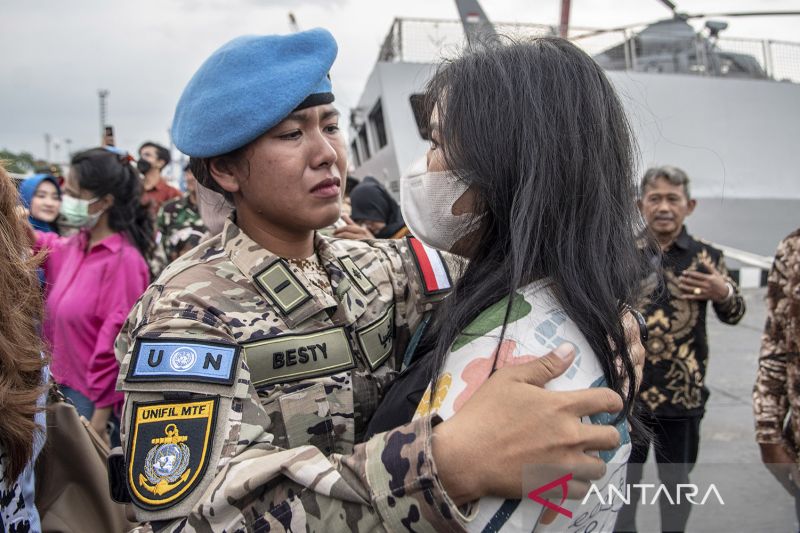 Pelepasan satgas maritim TNI Konga XXVIII-N/UNIFIL ke Lebanon - ANTARA News