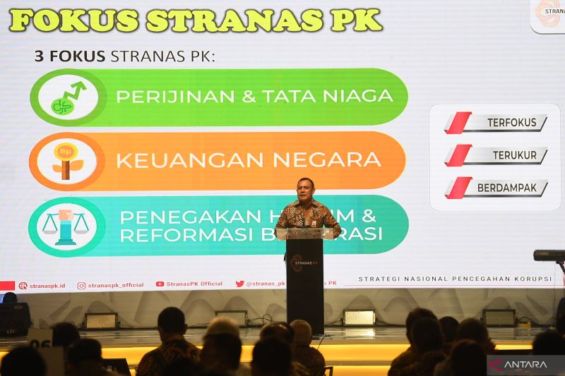 Peluncuran strategi nasional aksi pencegahan korupsi - ANTARA News