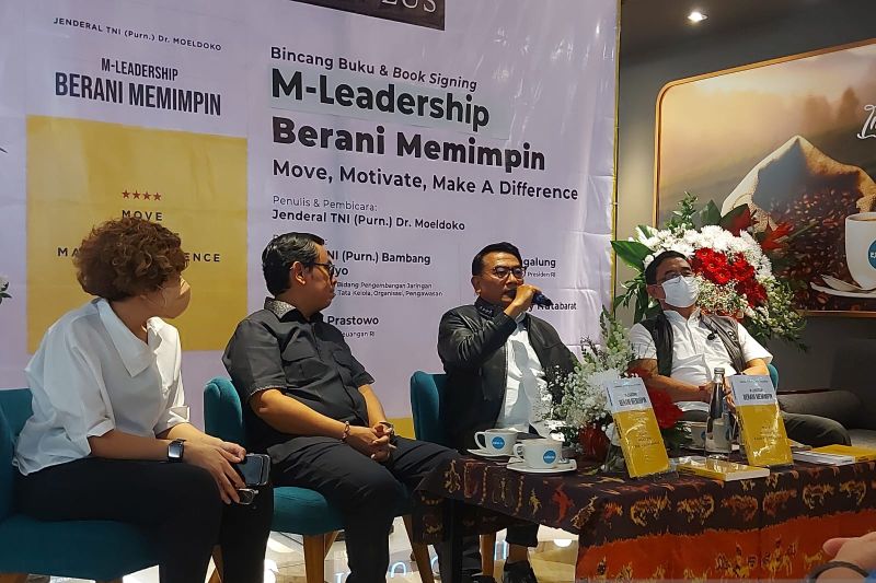 Moeldoko lewat buku terbarunya ingin motivasi anak muda berani - ANTARA News