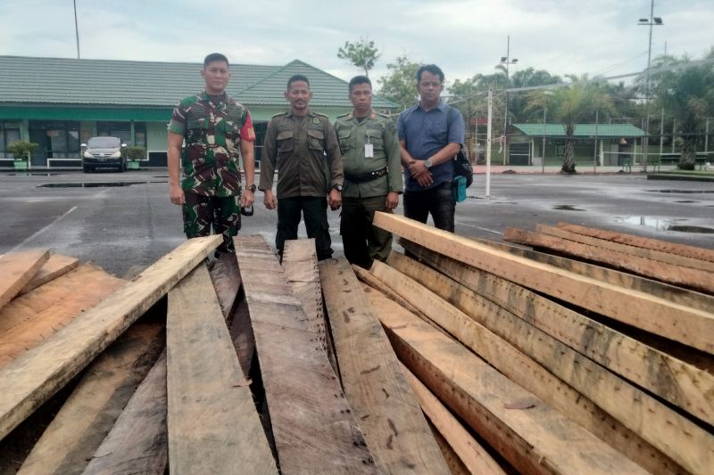 Kodim Tarakan mengamankan 10 kubik kayu tanpa dokumen - ANTARA News ... Kodim Tarakan mengamankan 10 kubik kayu tanpa dokumen - ANTARA News ...