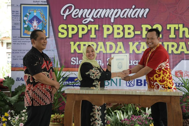Pemkab Sleman sampaikan SPPT PBB-P2 di awal tahun 2023 - ANTARA News Yogyakarta - Berita Terkini ...