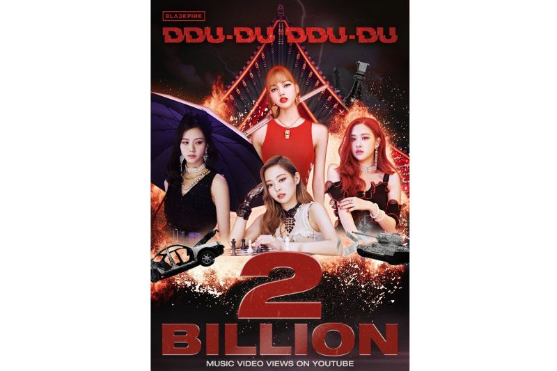 Video musik "Ddu-du Ddu-du" BLACKPINK tembus rekor 2 miliar penayangan ...