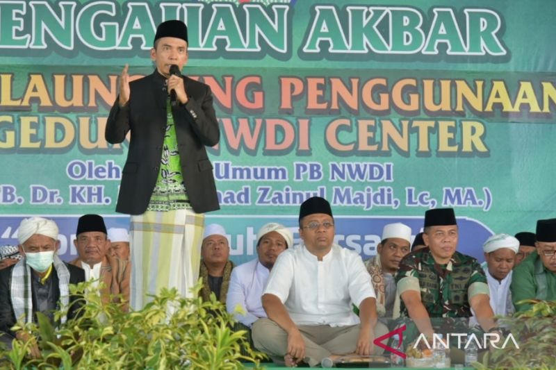 TGB resmikan Gedung NWDI Center - ANTARA News