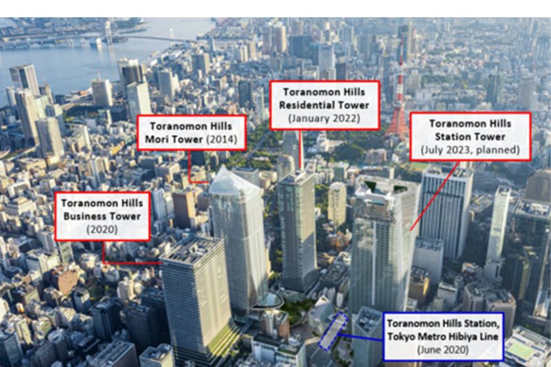 Mori Building to Open Toranomon Hills Station Tower this Coming Autumn ...