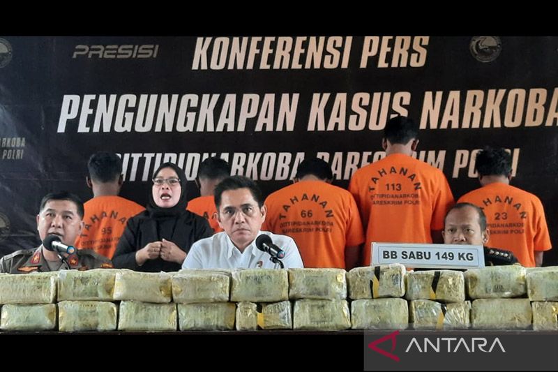 Polri gagalkan penyelundupan 149 kg sabu jaringan Aceh-Malaysia - ANTARA News